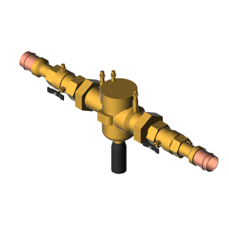 Caleffi – 574 – Testable Reduced Pressure Zone Backflow Preventer ...